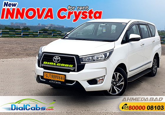 Innova Crysta Rental in Ahmedabad, Innova Crysta Rent in Ahmedabad