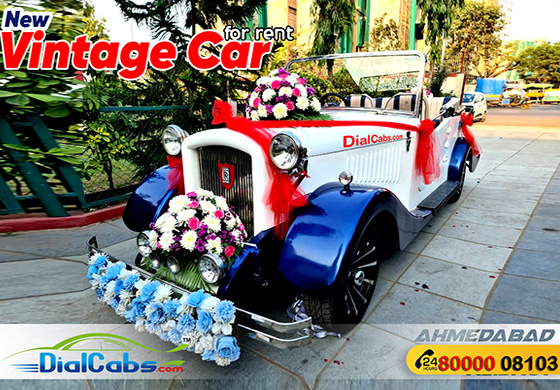 Vintage Royal Blue Car Rental in Ahmedabad, Vintage car on Rent in ...
